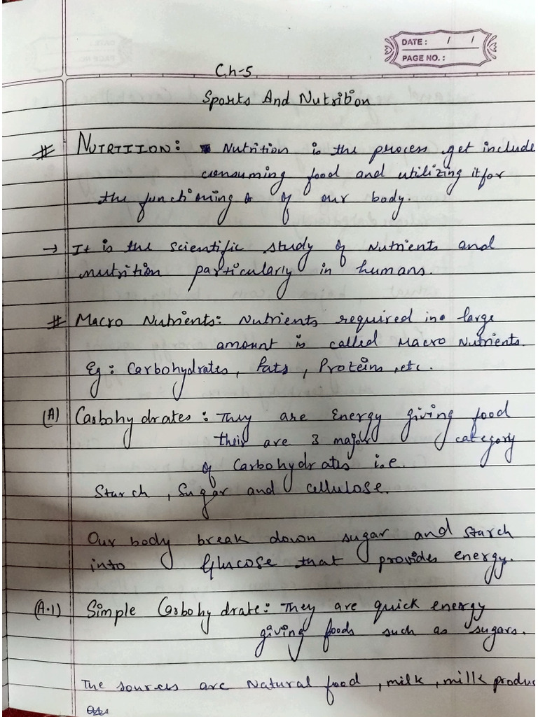 PHE Notes Overview | PDF