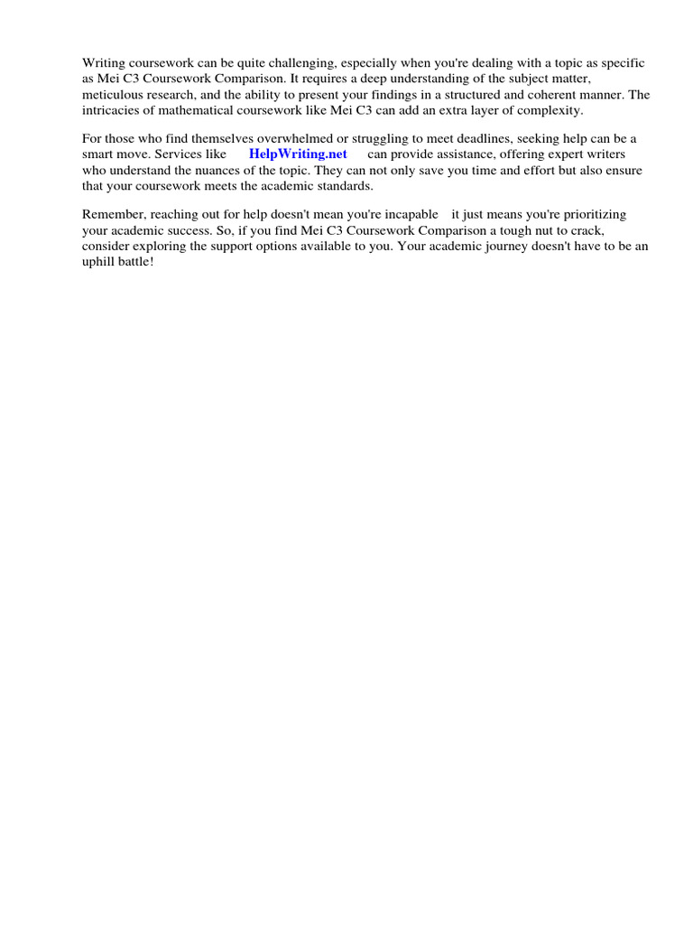 Mei c3 Coursework Comparison | PDF | Numerical Analysis | Mathematics