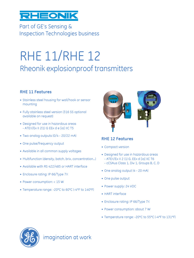 Rhe - 11 Datasheet | PDF | Information And Communications Technology ...