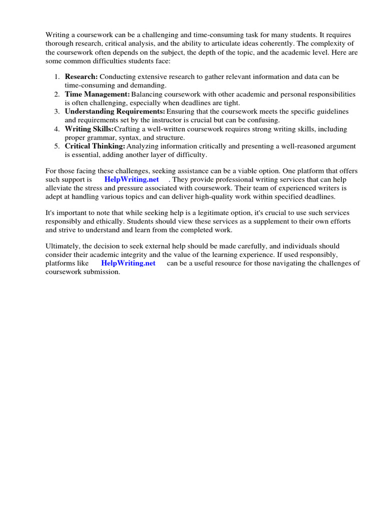 Coursework Submission | PDF | Critical Thinking | Teachers