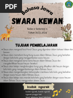 Bahasa Jawa - Arane Anak Kewan - Nama Anak Hewan | PDF | Kajian Bahasa ...