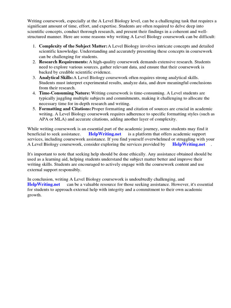 A Level Biology Coursework Ideas | PDF | Leaf | Photosynthesis