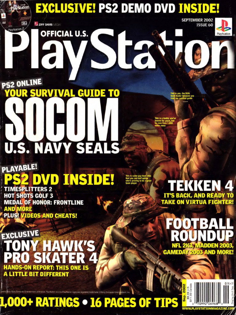Official US Playstation Magazine Issue 60 (September 2002) | PDF