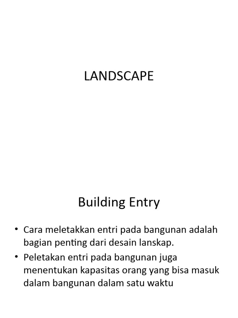 LANDSCAPE | PDF