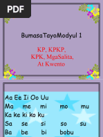 MTB-Bisaya Reading Materials | PDF