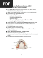 Mandibular Major Connectors Overview | PDF | Tongue | Anatomical Terms ...
