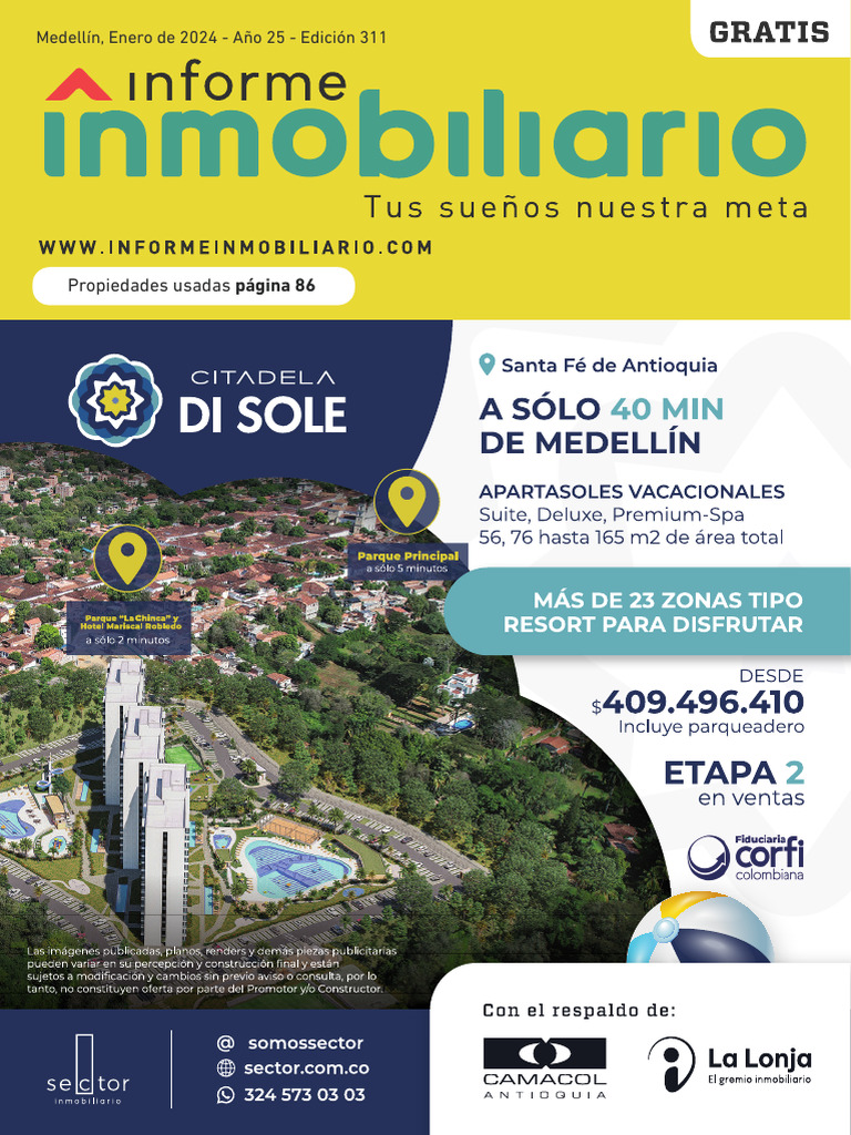 Edicion Enero Informe Inmobiliario 2024 | PDF