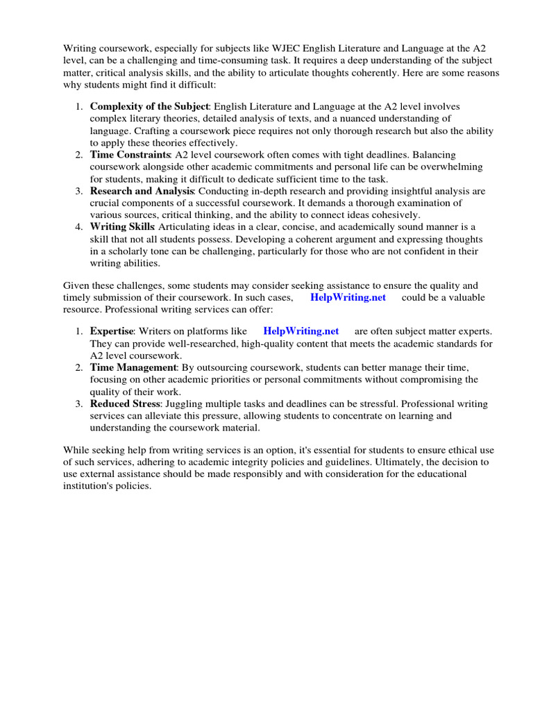 Wjec English Lit and Lang A2 Coursework | PDF | Hamlet | Critical Thinking