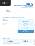 NAB Bank Statement | PDF | Credit Card | Debits And Credits