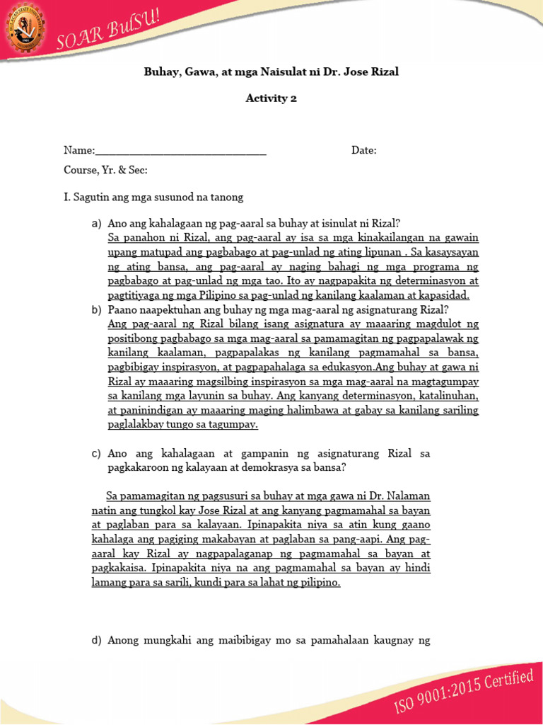 RLW101 Act2 | PDF