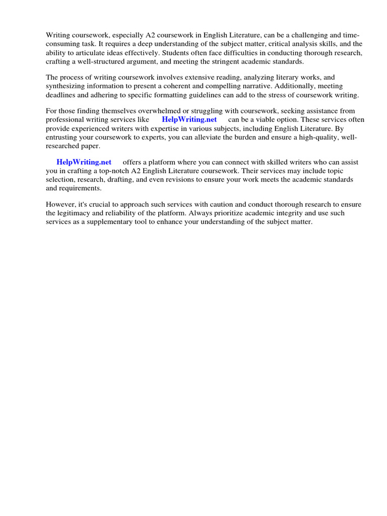 A2 English Lit Coursework Help | PDF | Reason | Aesthetics