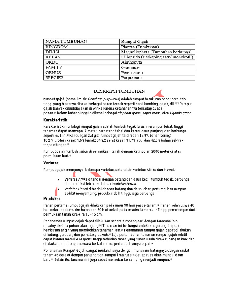 Contoh Pengerjaan Tugas Lapang Agrostologi | PDF