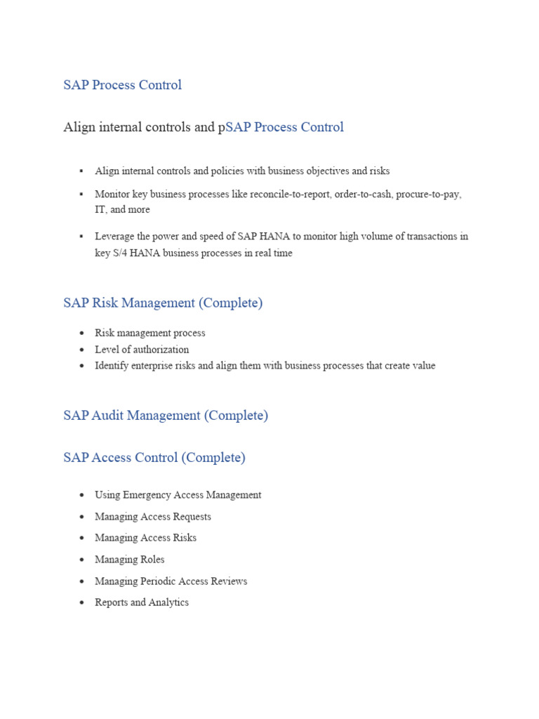 GRC Scope | PDF | Internal Control | Business Process