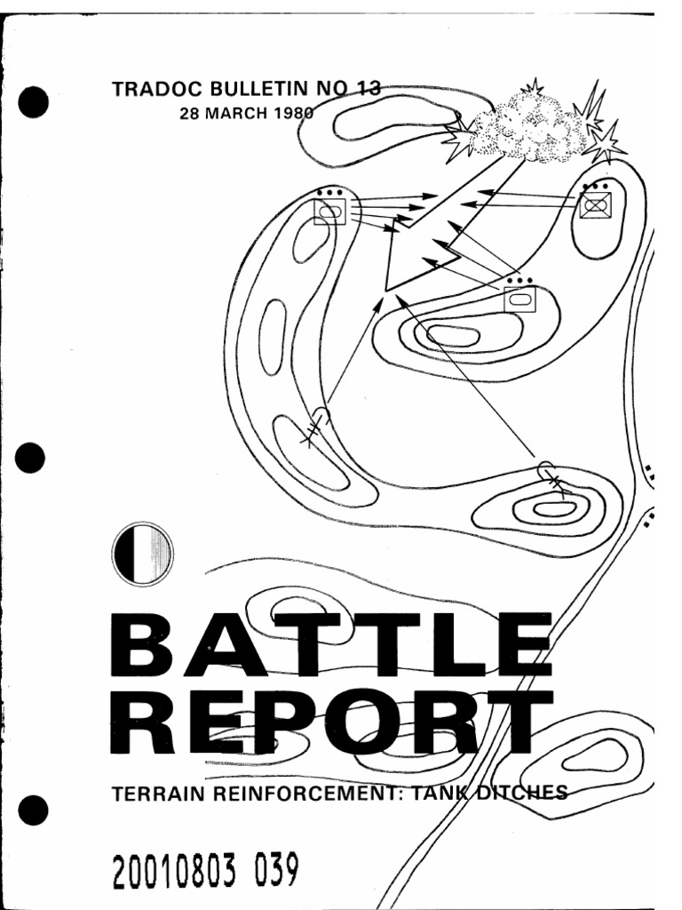 Tank Ditches: Battlefield Reinforcement | PDF | Anti Tank Warfare | Tanks