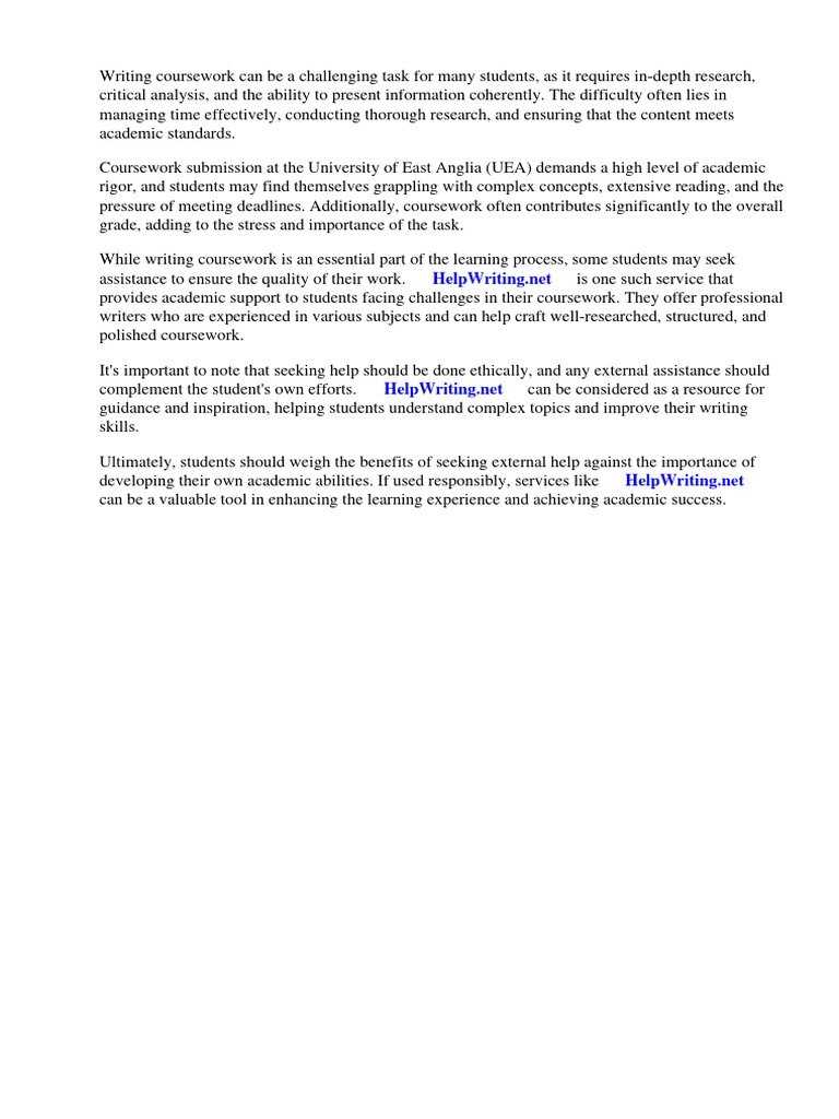 Coursework Submission Uea | PDF | Qr Code | Electronic Publishing