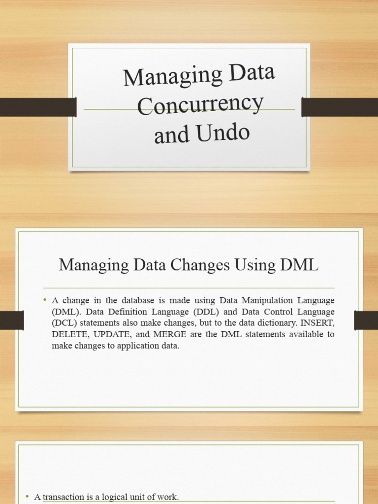 Unit 2 | PDF | Database Transaction | Acid