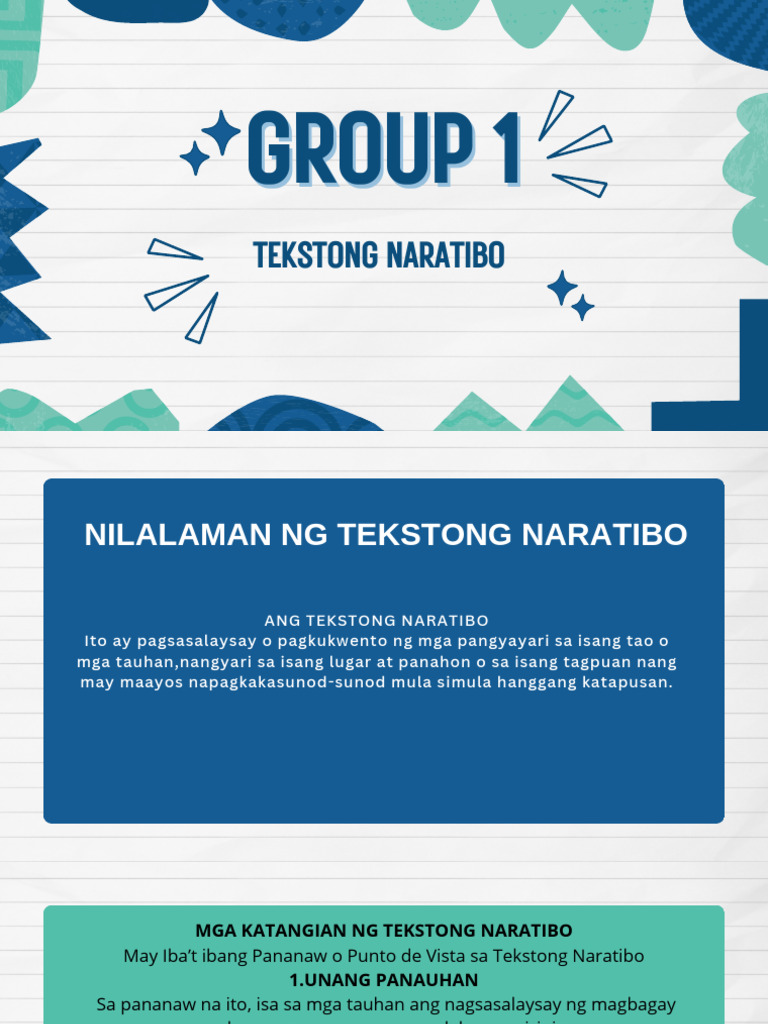 Blue and Green Organic Group Project Presentation | PDF