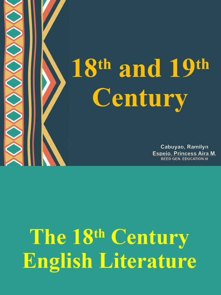 World Lit Presentation | PDF | English Literature | Middlemarch