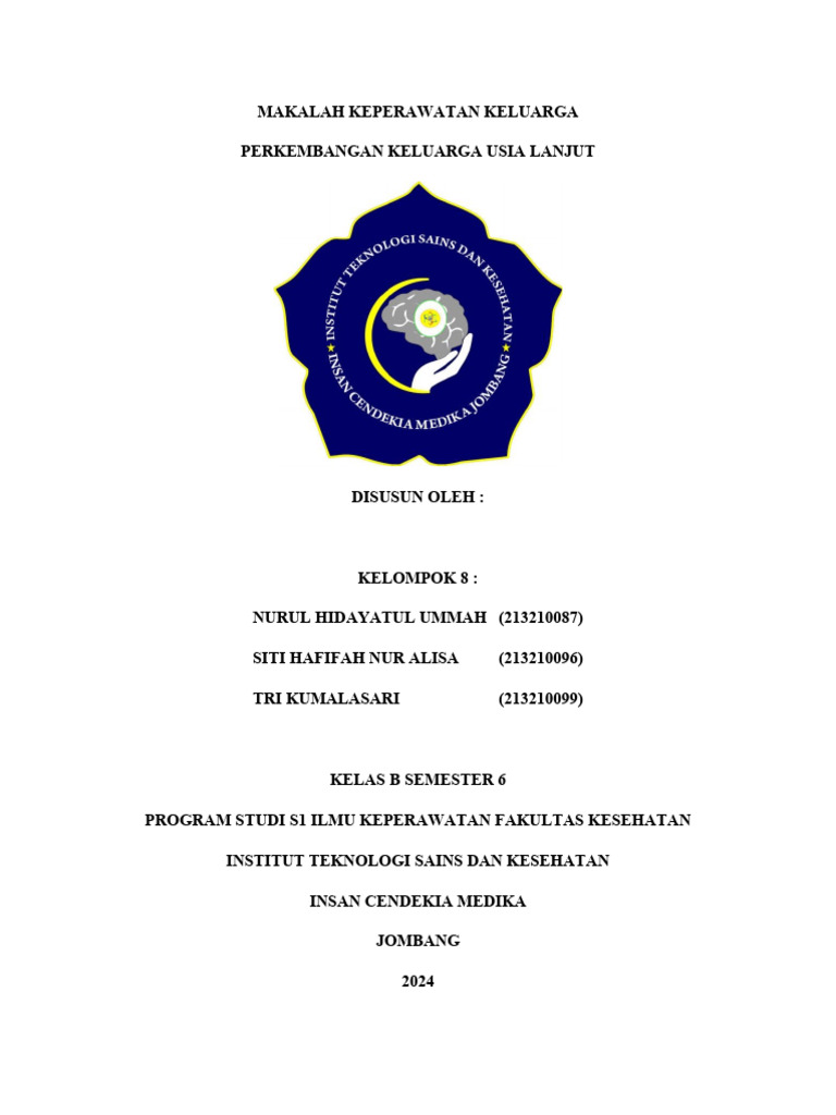 Makalah Kel. 8 - Kep Keluarga | PDF