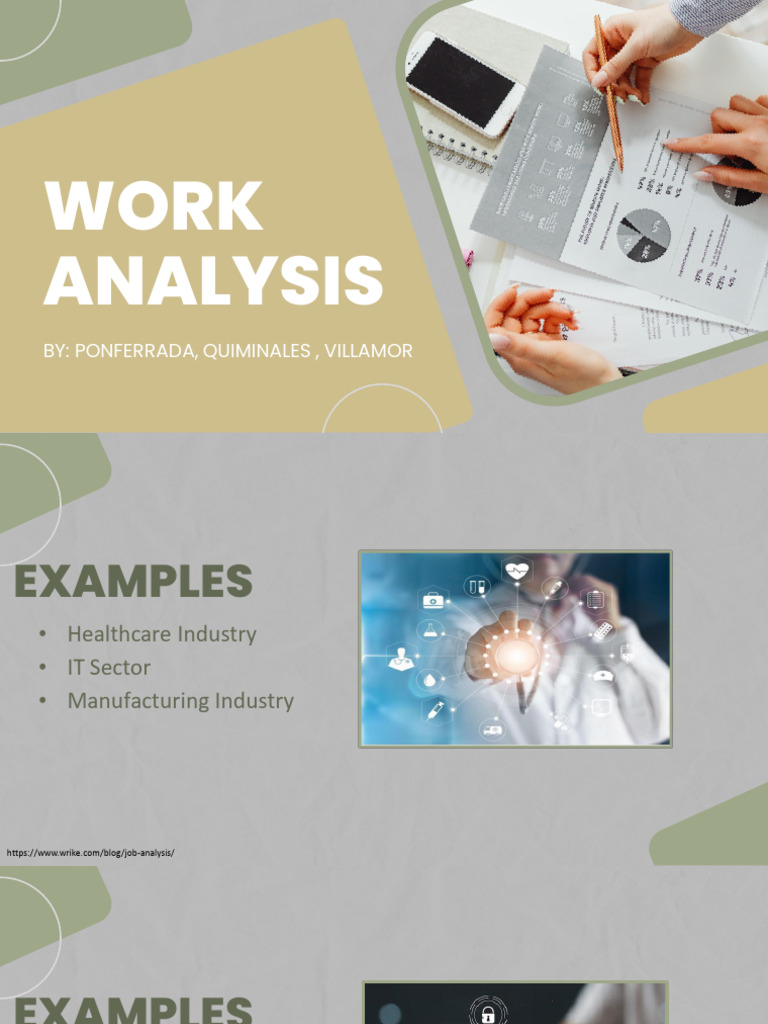 Group 1 - Work Analysis | PDF | Business | Cognitive Science