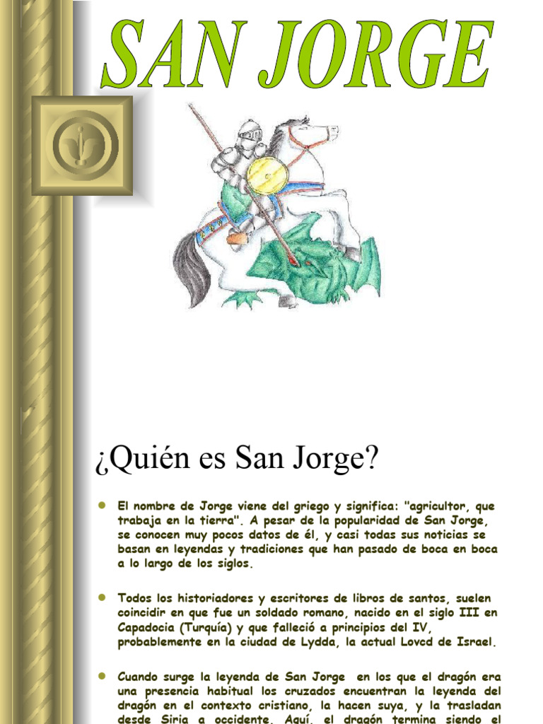 San Jorge | PDF | Continuar