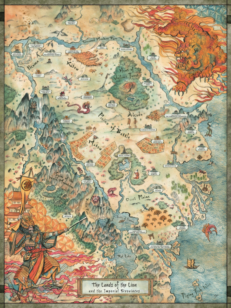 L5R Poster Map | PDF