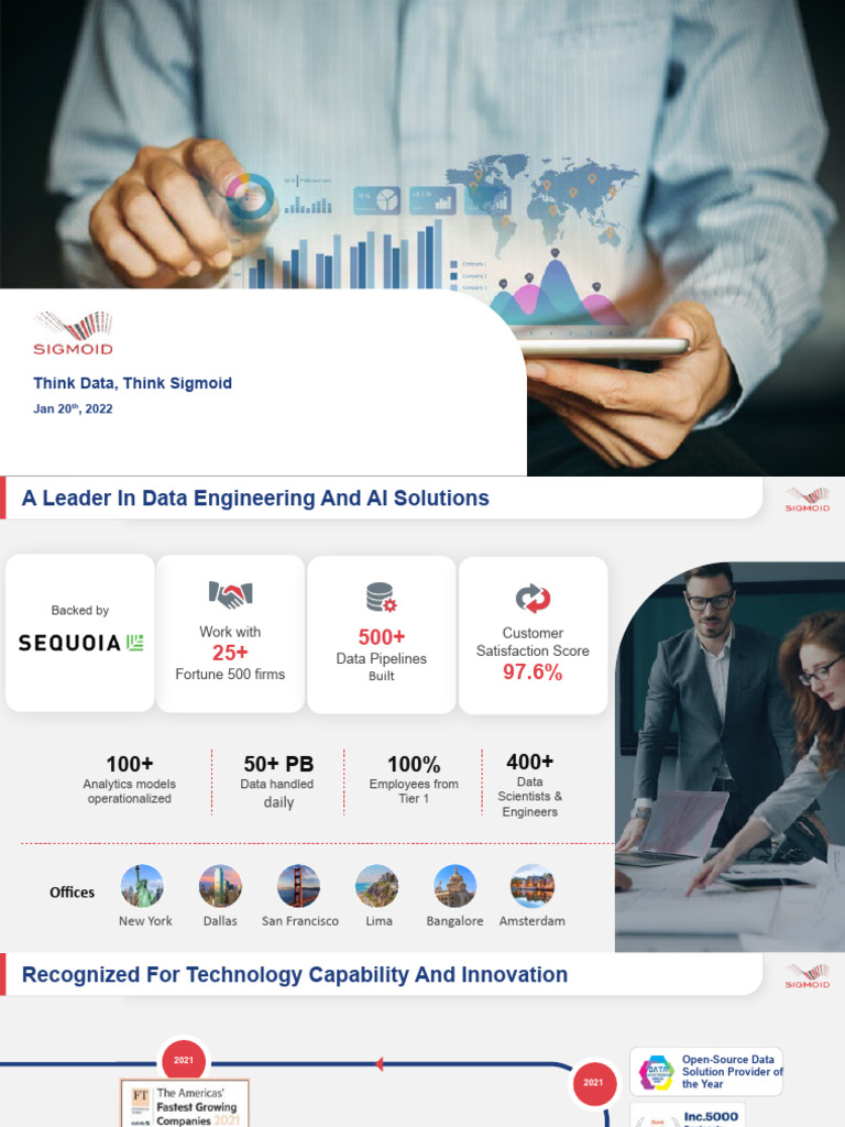 Sigmoid Introduction Deck 012022 Pdf Analytics Cloud Computing