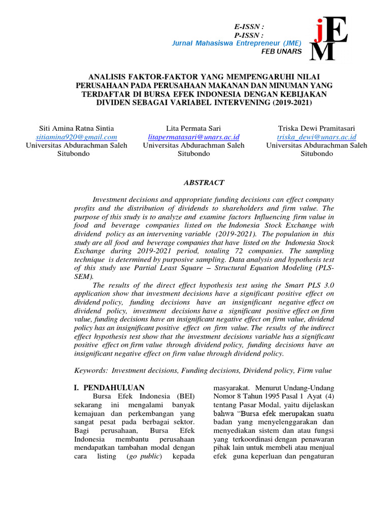 Turnitin Artikel Edit - 022543 | PDF | Standard Deviation | Descriptive ... Turnitin Artikel Edit - 022543 | PDF | Standard Deviation | Descriptive ...