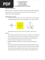 Grade 12 Organic Chemistry Notes | PDF