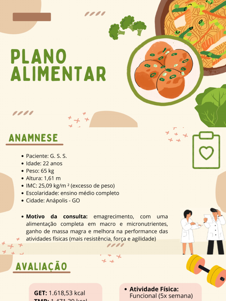 Plano Alimentar | PDF