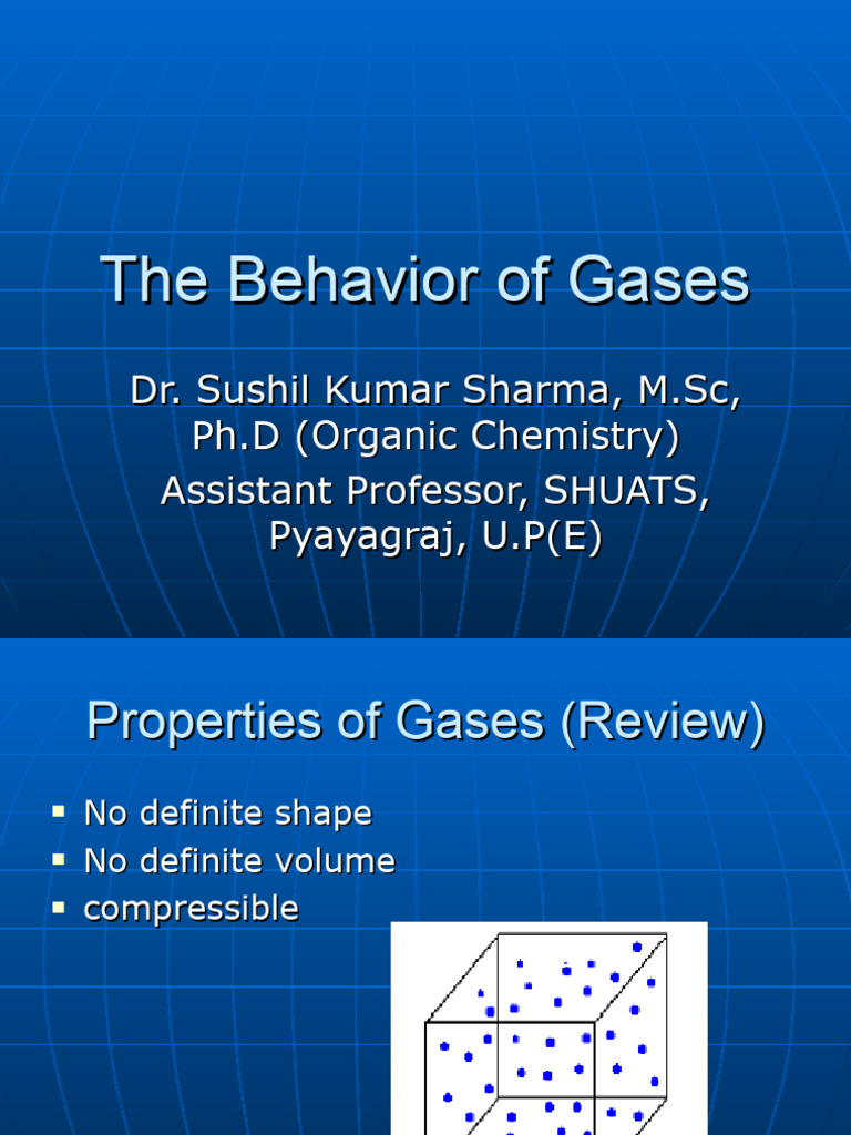 Kinetic Theory of Gases | PDF | Gases | Evaporation