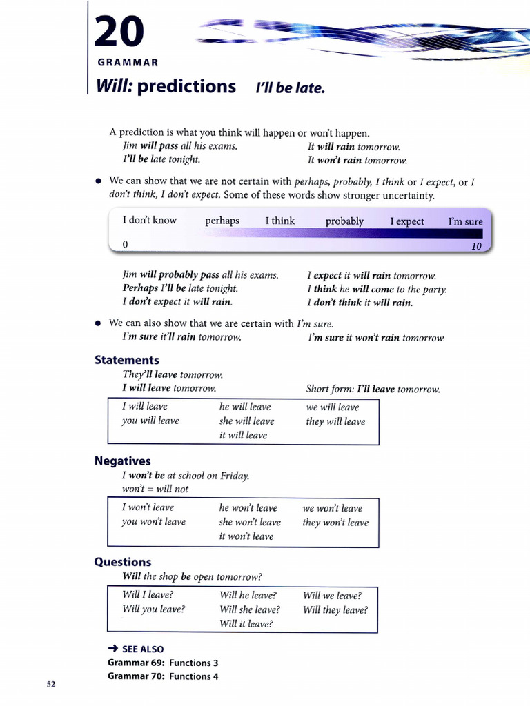 Will - Predictions | PDF