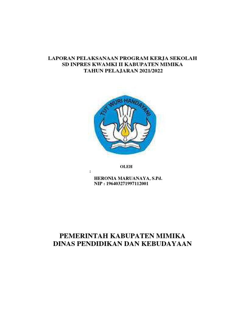 Laporan Pelaksanaan Program | PDF | Karier & Perkembangan