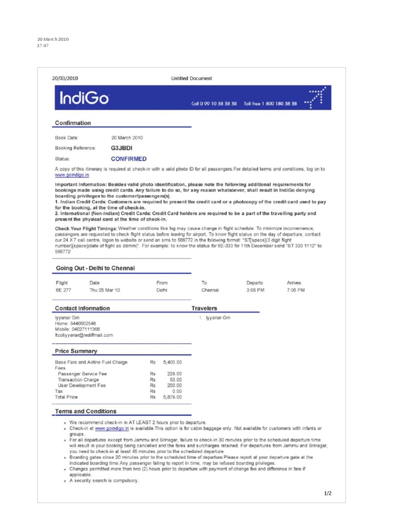 Indigo | PDF