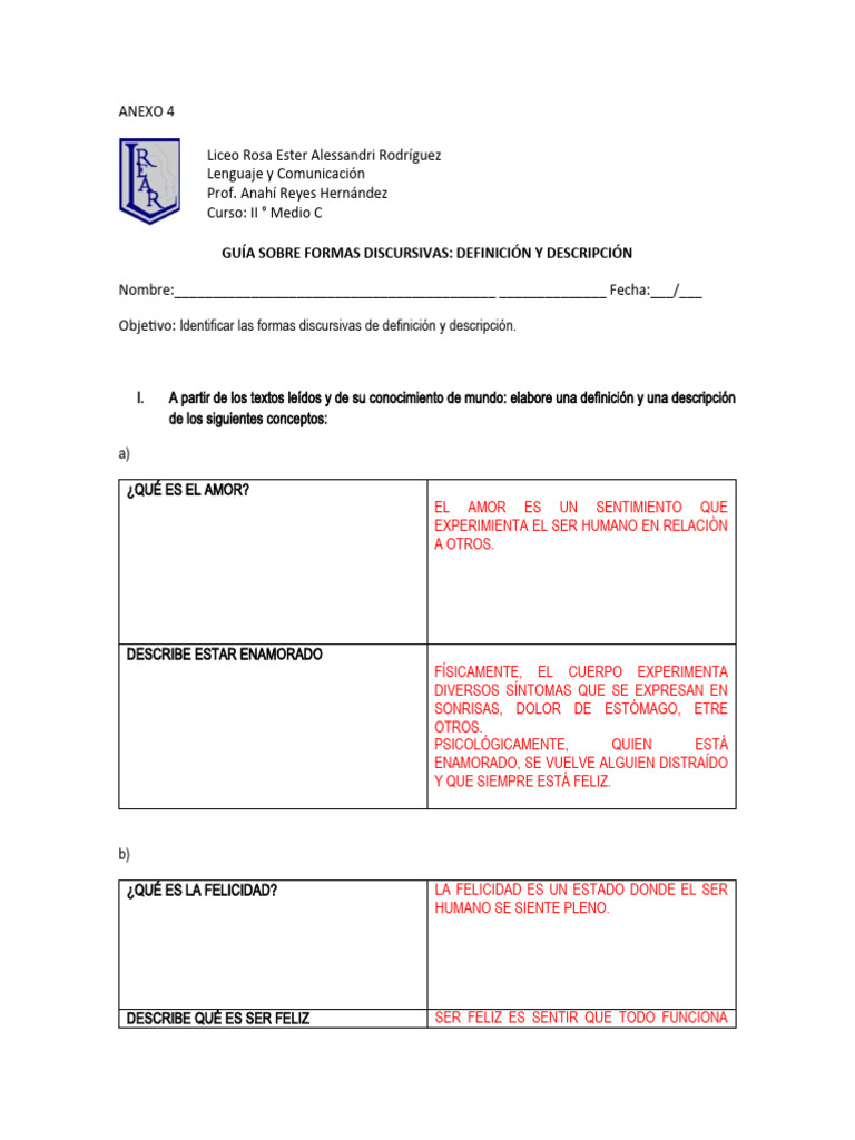 GUÍA 1 - Formas Discursivas | PDF | Sicología | Ciencia cognitiva