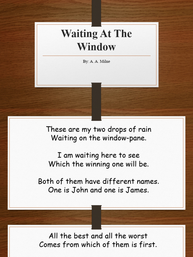 Waiting at The Window | PDF