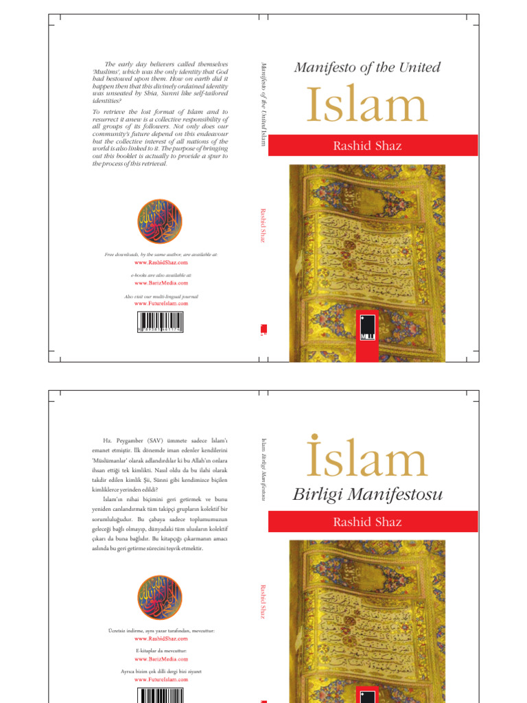 Manifesto in Turkish by Rashid Shaz | PDF