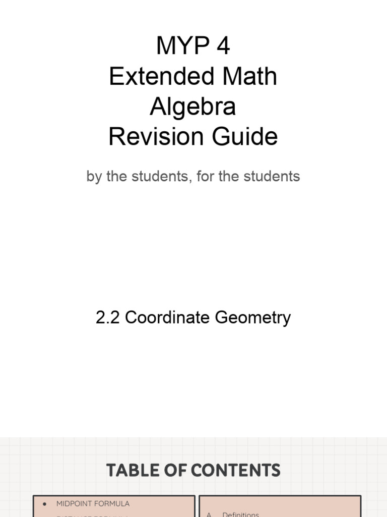 Maths Revision Guide | PDF | Function (Mathematics) | Quadratic Equation
