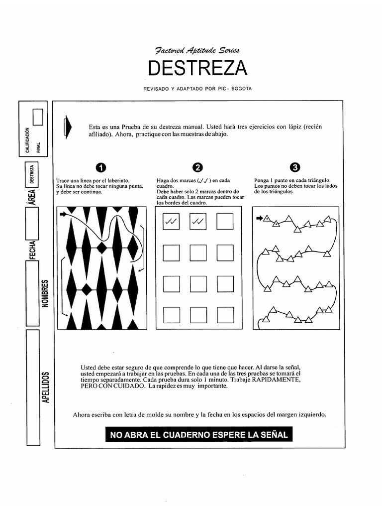 DESTREZA | PDF