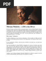 Biografia de Zaida Chongo | PDF | Moçambique | Música gravada