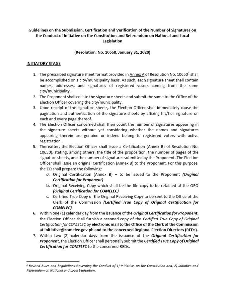 PDF Guidelines On The Submission and Certification of The Number of ...