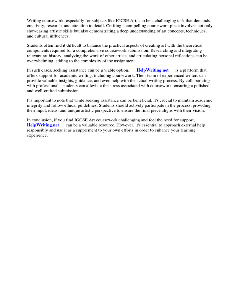 Igcse Art Coursework Examples | PDF | Drawing | Paintings