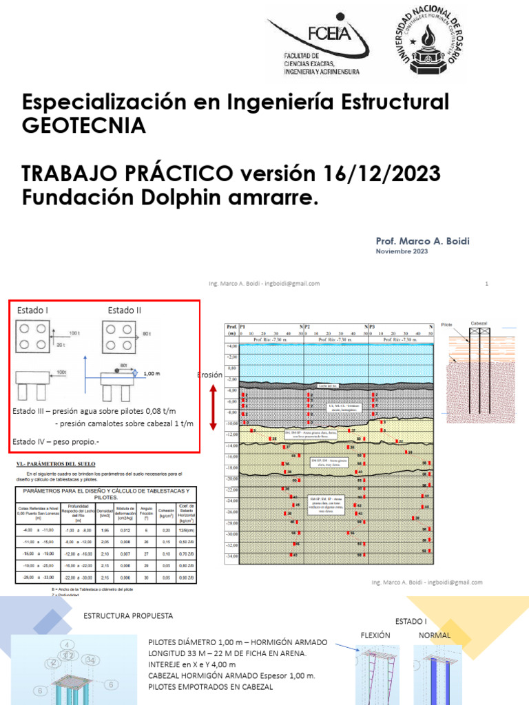 Diseño de Pilotes por Marco Boidi | PDF | Fundación profunda | Ciencia ...