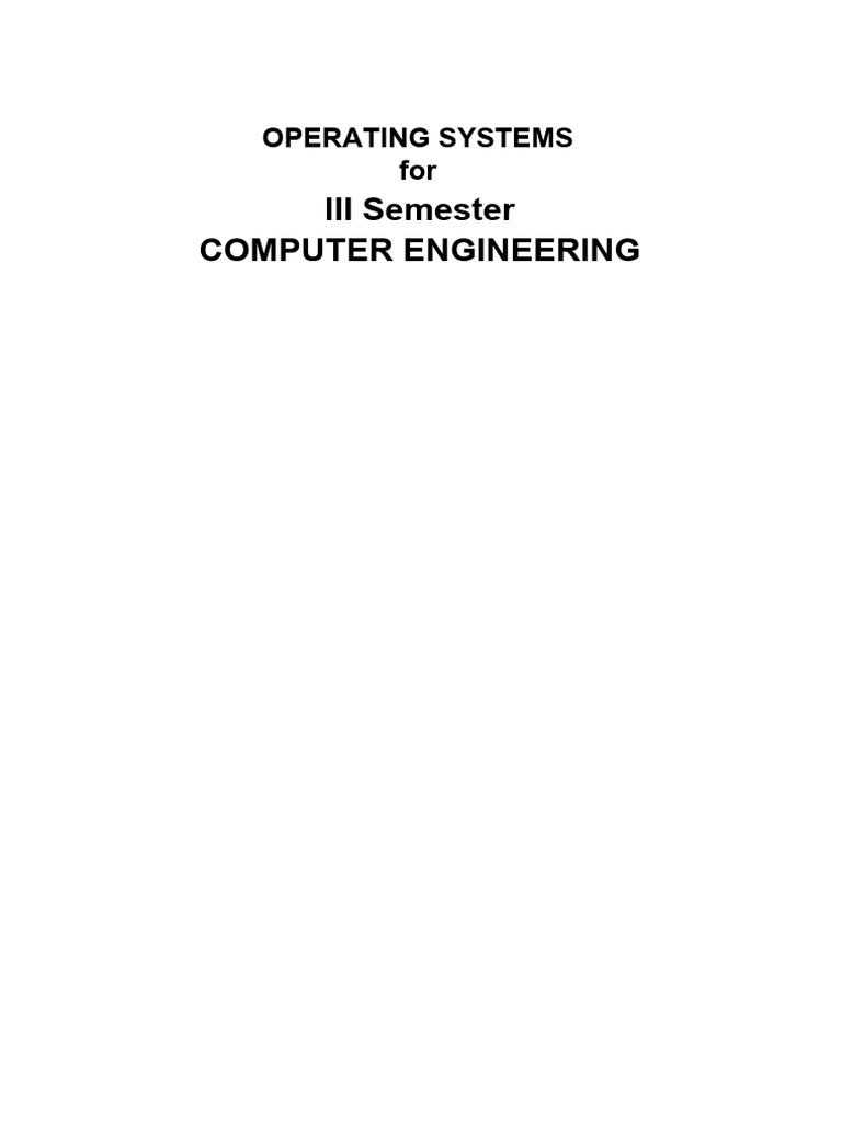 Operating System | PDF | Computer Data Storage | Operating System Operating System | PDF | Computer Data Storage | Operating System