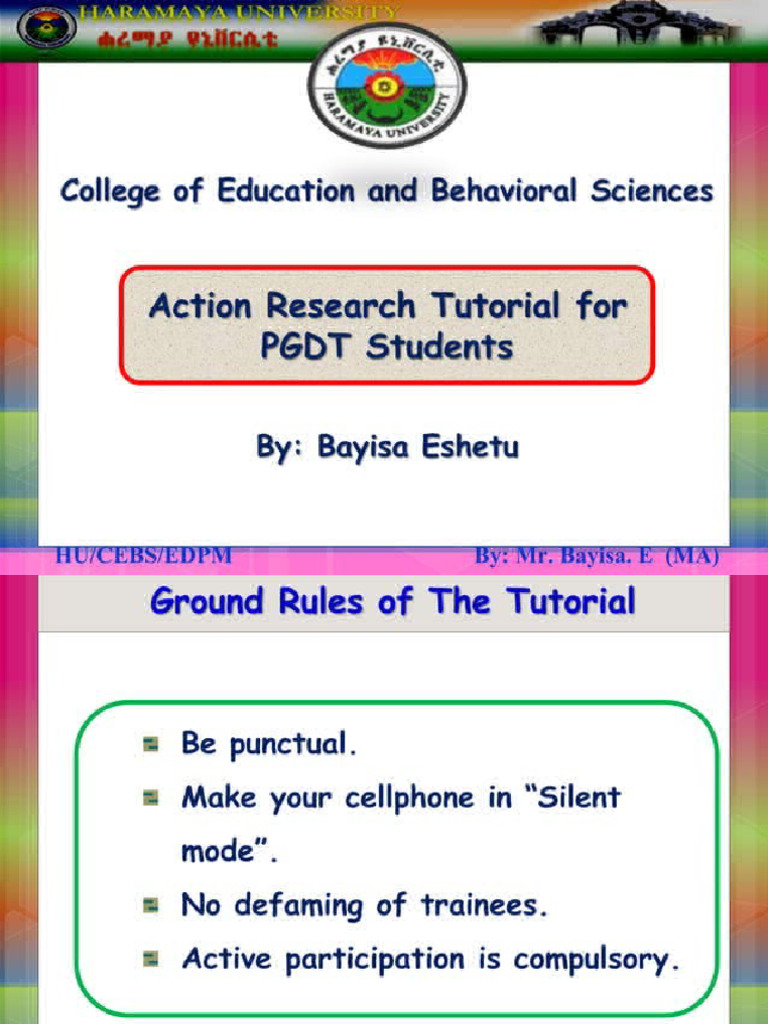 Action Research Ppt Newpptx Pdf