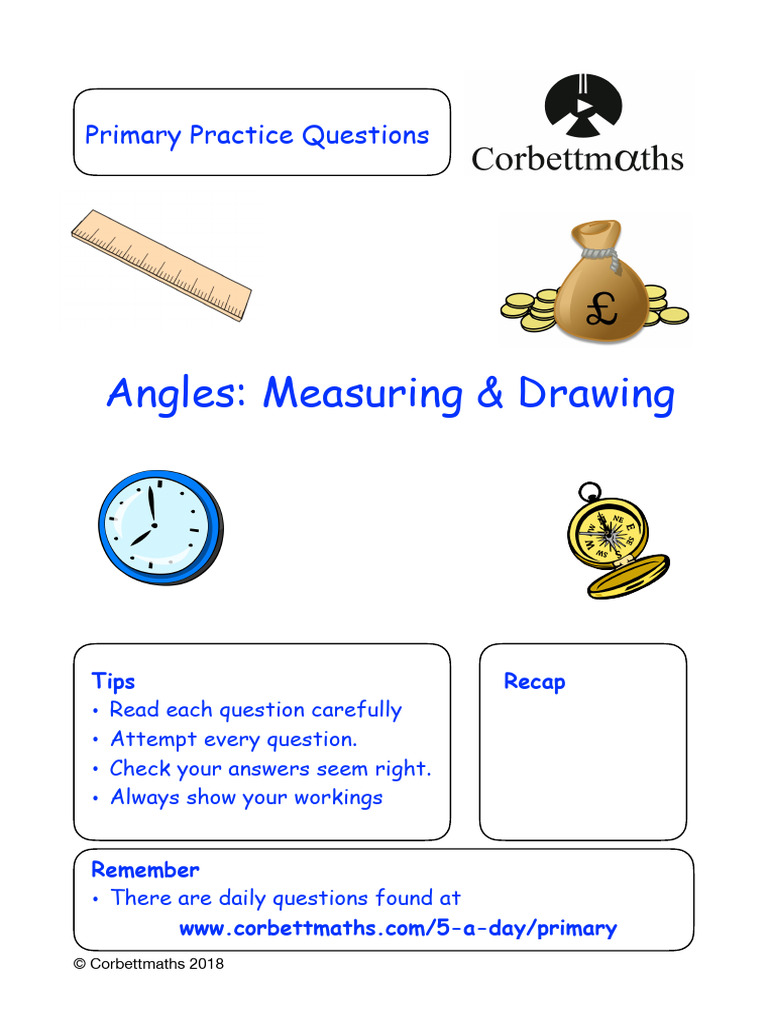 Measuring Drawing Angles | PDF