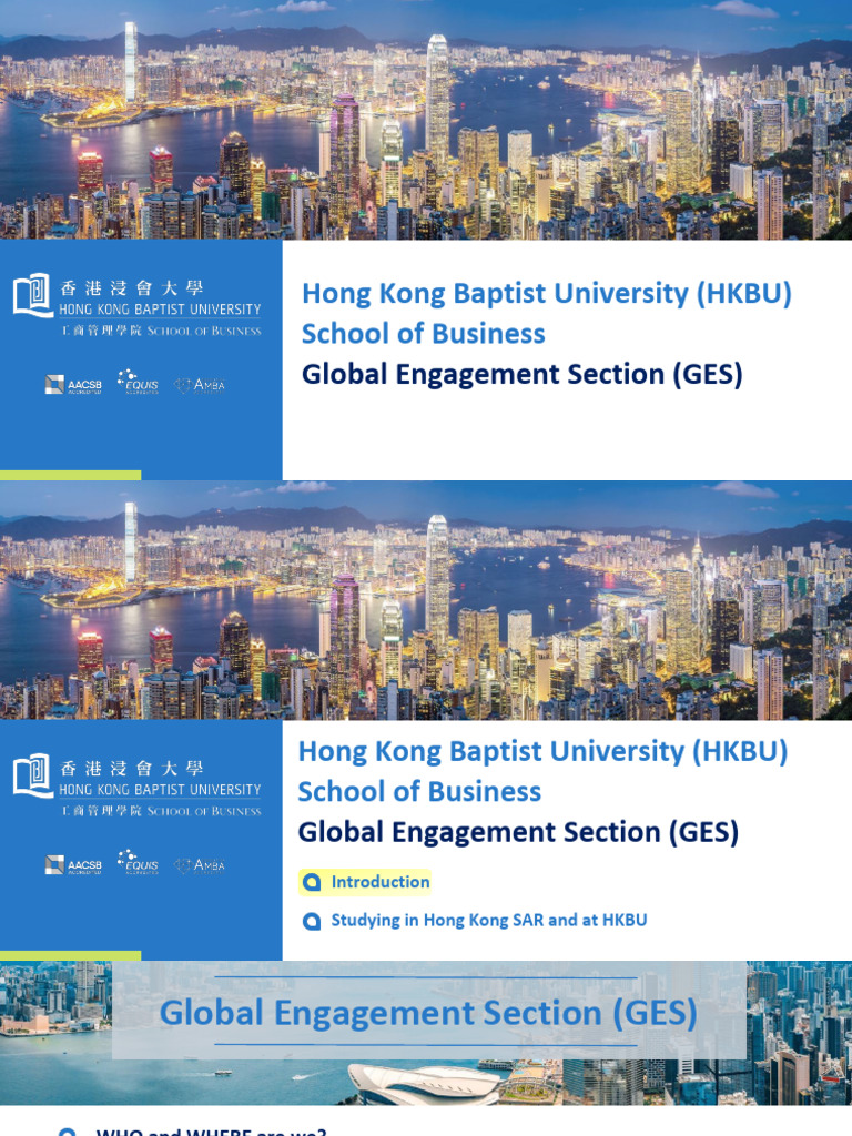 2023 TPG Orientation - PPT - MScAECON and MScDABE | Download Free PDF | Hong Kong