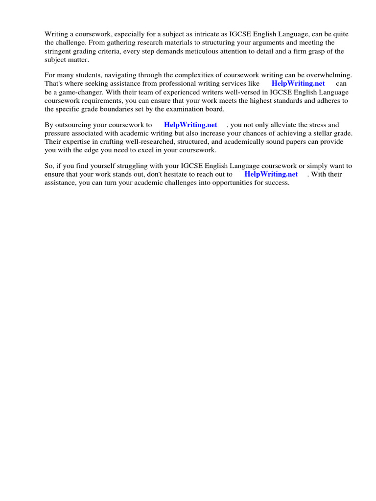 Igcse English Language Coursework Grade Boundaries | Download Free PDF ... Igcse English Language Coursework Grade Boundaries | Download Free PDF ...