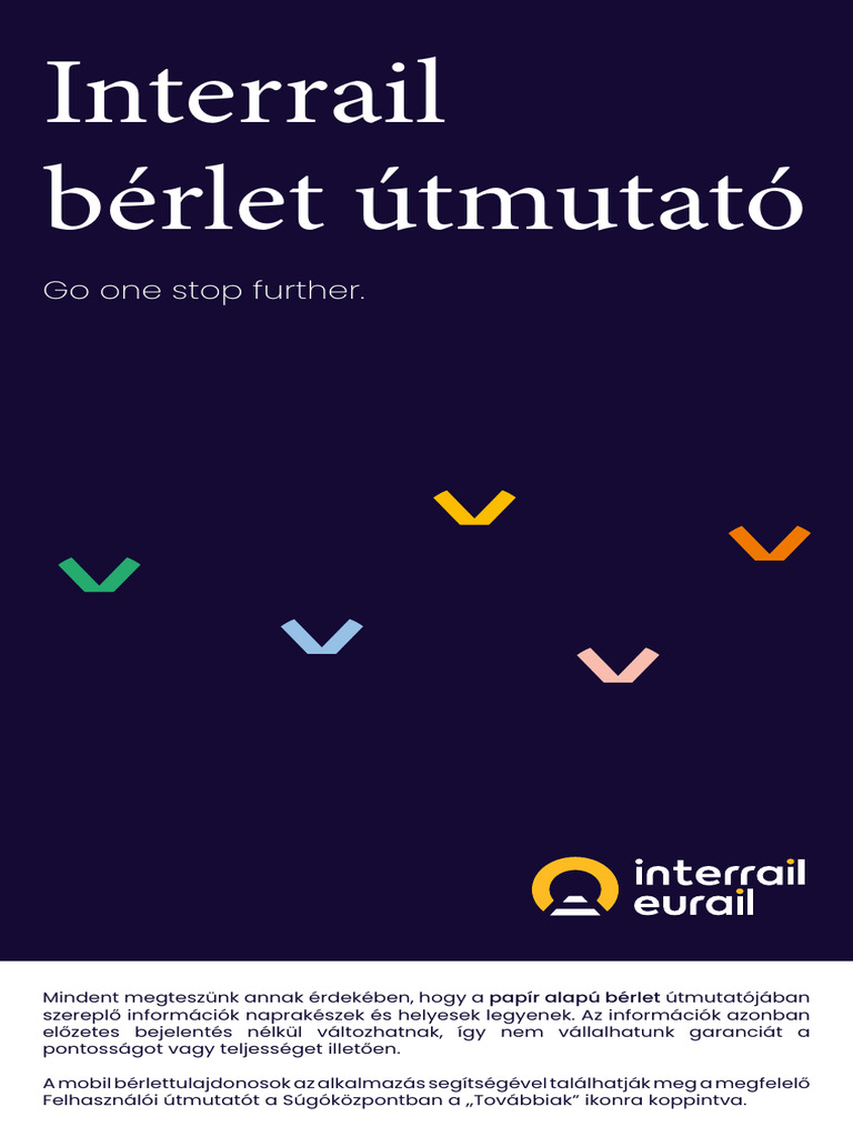 Interrail Pass Guide 2022 Hungarian | PDF