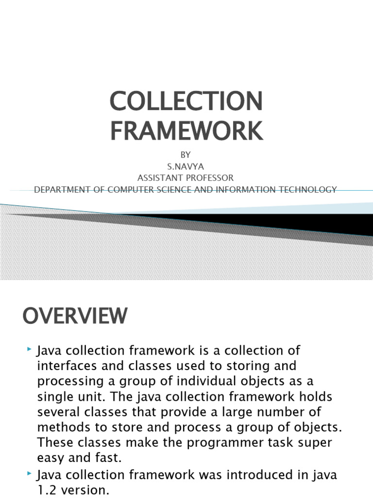 Collection Framework | Download Free PDF | Method (Computer Programming) | Class (Computer ...